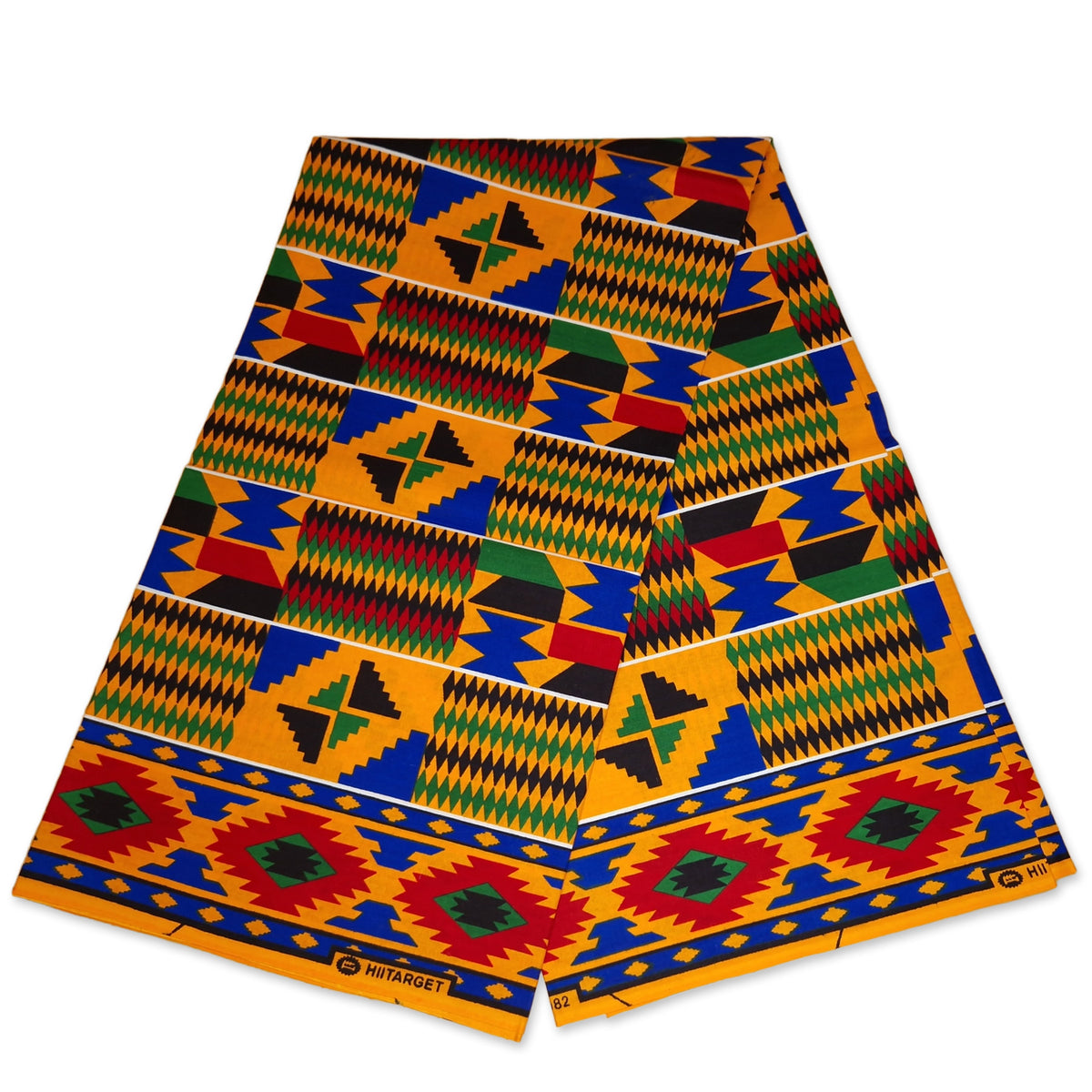 Afrikaanse Kente stof / kente print stof KT-3106 - 100% katoen – AfricanFabs