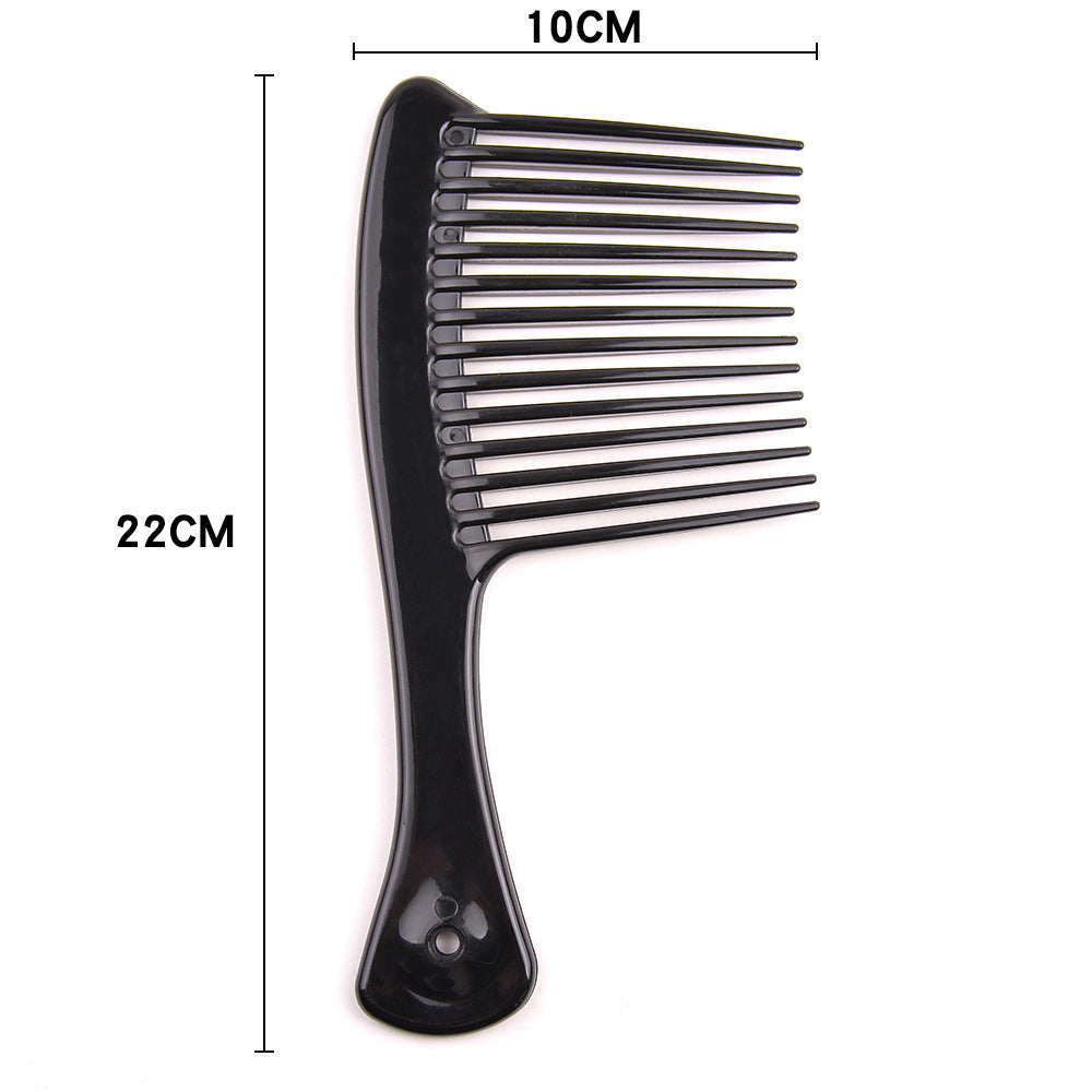 Rake Detangle Comb - Afro kam ABS grote brede tand kam voor haar styli – AfricanFabs