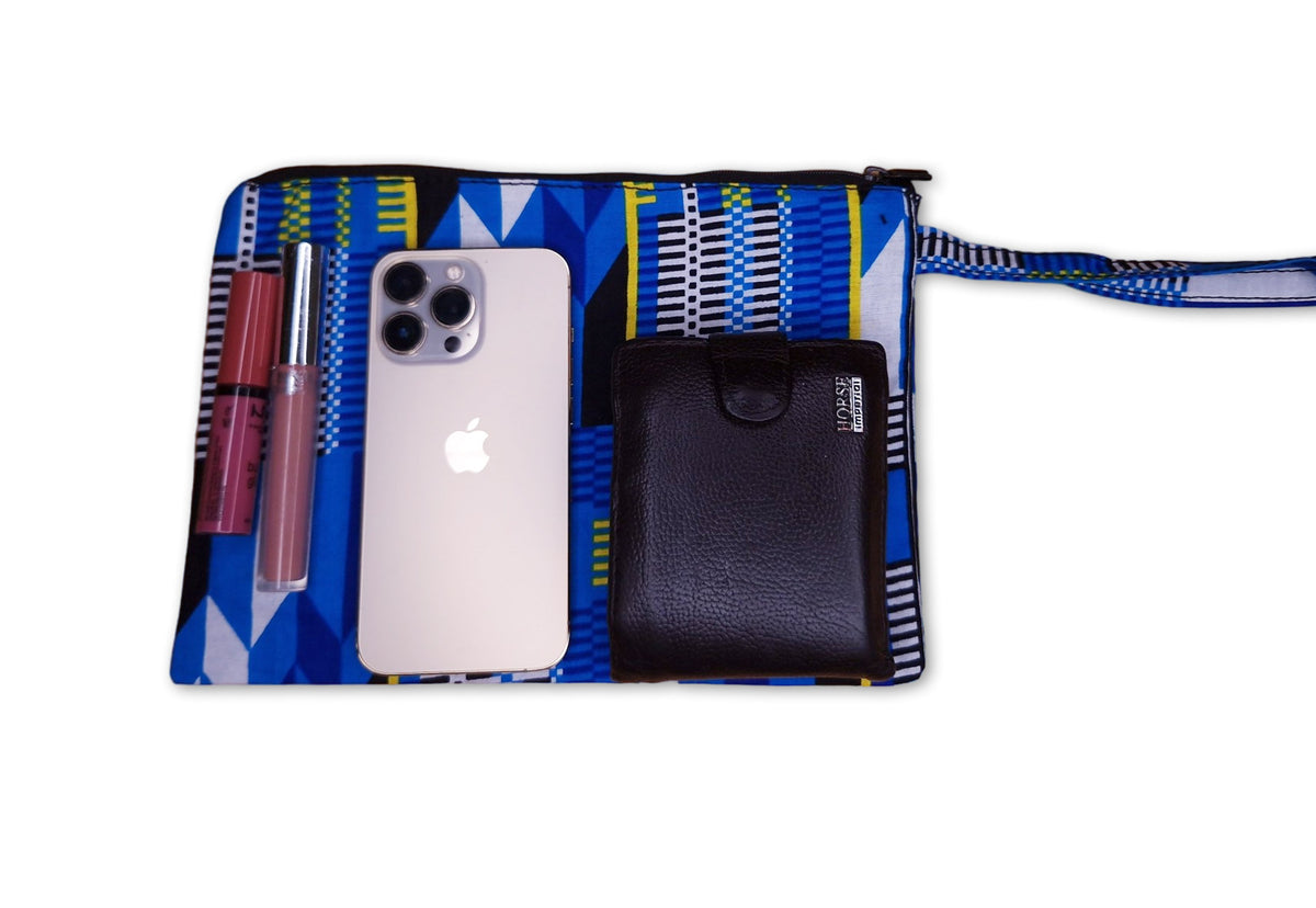 Afrikaanse wax print Make-up tasje / handtasje / etui / potloden mapje ...