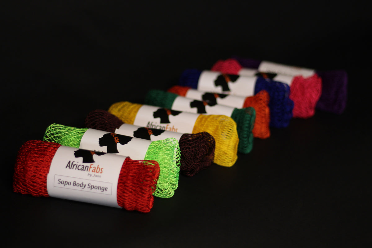 Afrikaanse spons / net sponge - traditionele SAPO spons / scrub spons ...